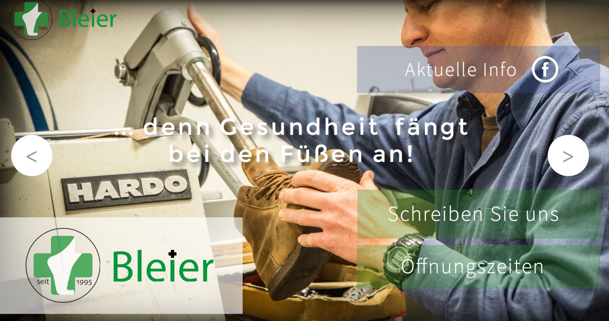 Kontakt – Michael Bleier – Orthopädie & Schuhtechnik